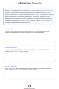 Compréhension de Lecture CE1 – Fiches et Exercices