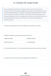 Compréhension de Lecture CE1 – Fiches et Exercices