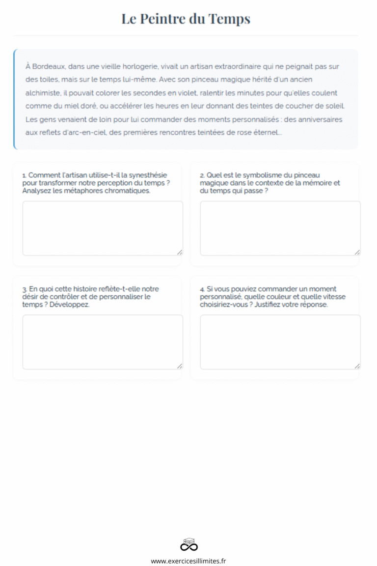 Compréhension de Lecture CE1 – Fiches et Exercices