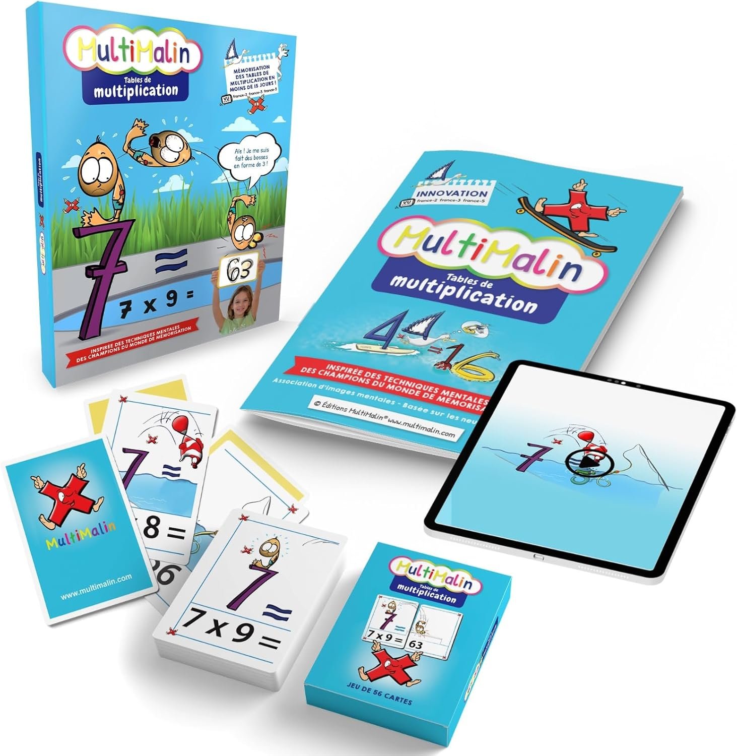 Table de multiplication de 18 – Exercices et évaluation